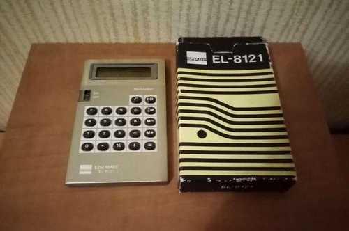 Калькулятор Sharp el-8121