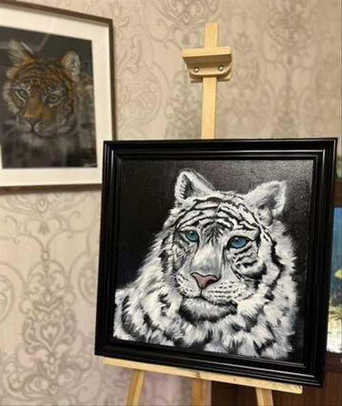 «Тигр» картина маслом