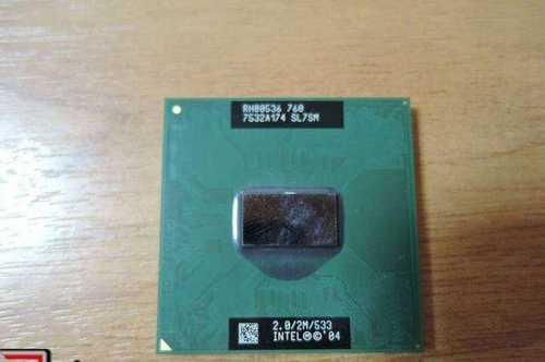 CPU/H-pbga479, ppga478/Pentium M 760 (2M Cache, 2