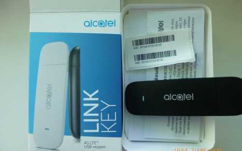 Новый модем 4G LTE Alcatel Link Key