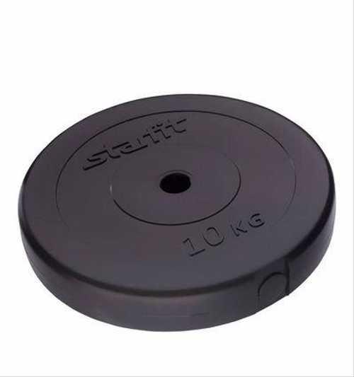 Диск пластиковый BB-203, d26 мм, черный, 10 кг