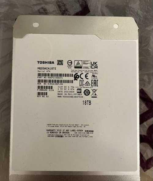 6 шт. Hdd toshiba 18 тб для доставки