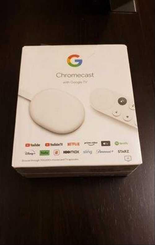 Google Chromecast with Google TV Android приставк