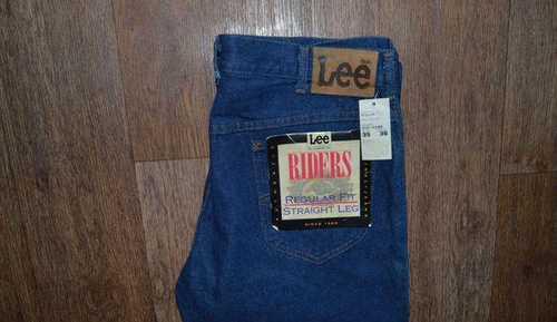 Джинсы Lee Riders W35 L36, ретро, Made in USA