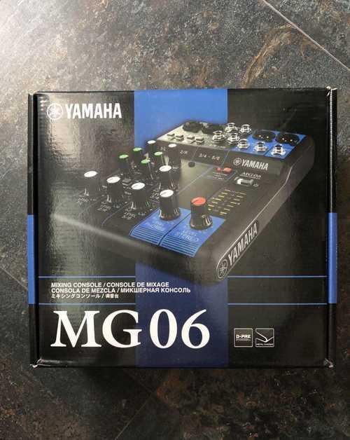 Микшерный пульт Yamaha mg06