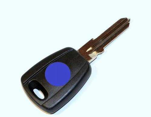 Ключ Фиат / Fiat с местом под чип, лезвие GT15R