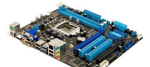 Материнская плата asus LGA1155 P8B75-M LE B75 2xDD