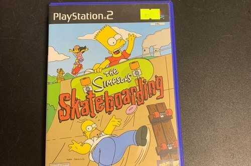 The simpsons skateboarding ps2