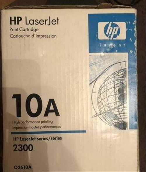 Тонер картридж HP laserjet 10A