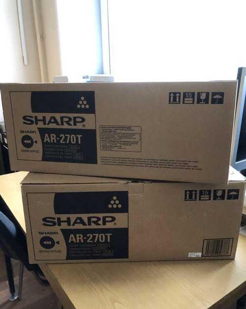 Оригинальный картридж sharp AR-270T