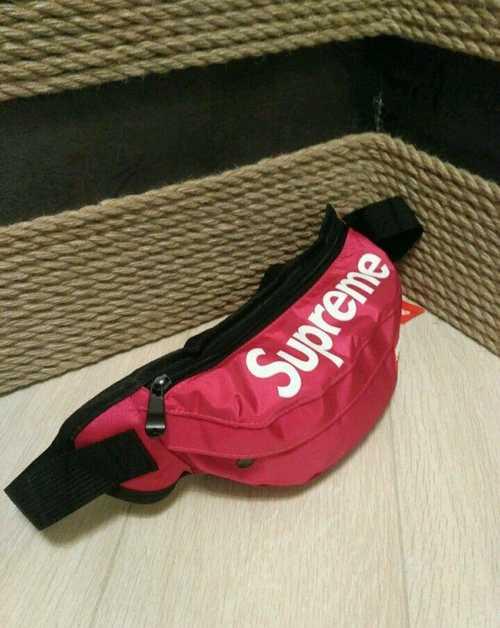 Поясная сумка "supreme"