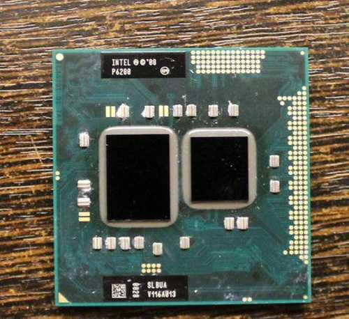 Процессор 2х яд. для ноутбука Intel Pentium P6200