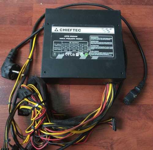 Блок питания Chieftec Smart Series 450W, GPS-450A8