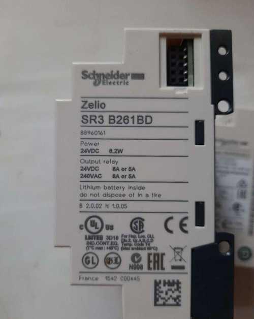 SR3B261BD Schneider Electric Zelio интеллектуально
