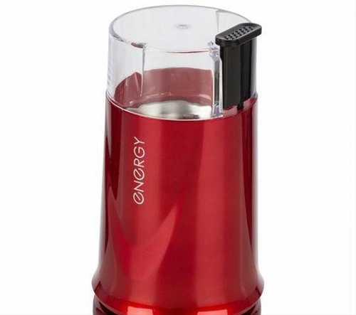 Кофемолка energy EN-110, цвет красный, 150Вт