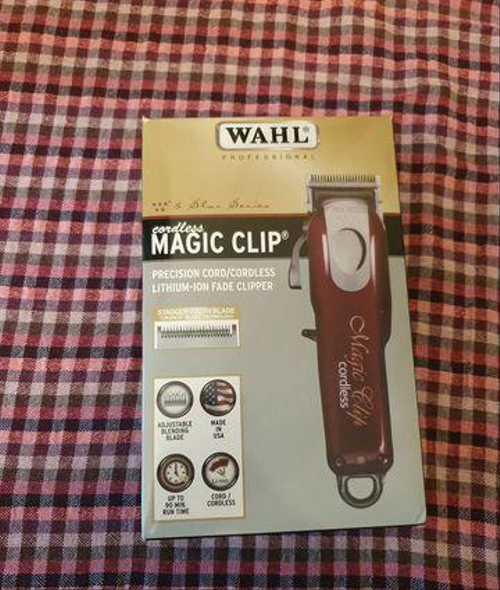 Машинка для стрижки wahl magic clip cordless