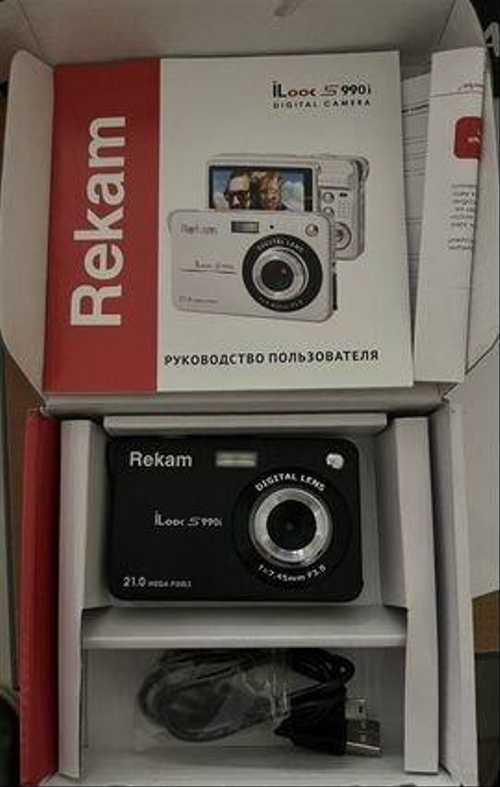 Компактный фотоаппарат Rekam S990i iLook