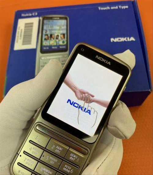 Nokia С3-01 Khaki Gold. Новый. Оригинал