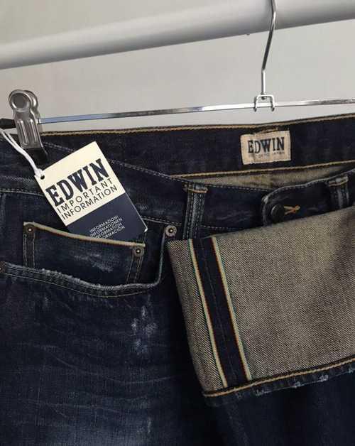 Edwin Japanese selvedge новые 33х34