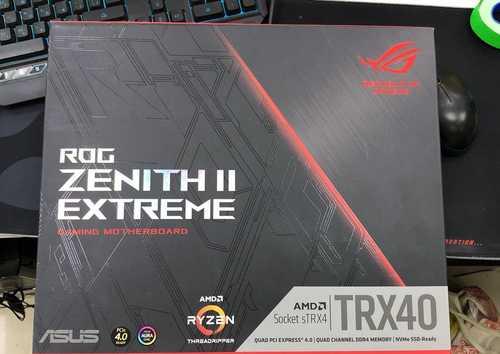 Новая материнская плата Asus ROG Zenith II Extreme