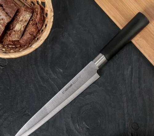 Нож кухонный nadoba keiko разделочный, лезвие 20,5