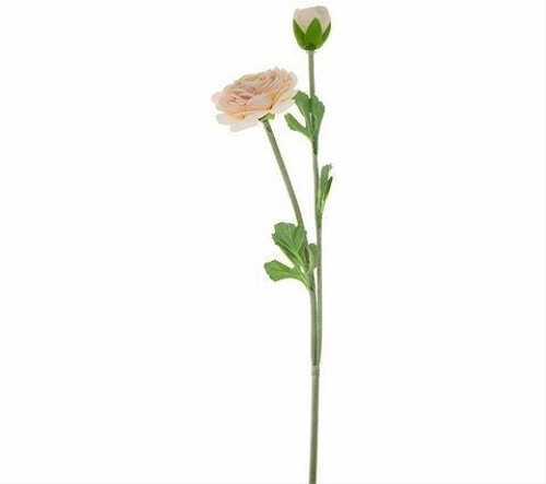 Lefard цветок искусственный лютик высота26см, розовый