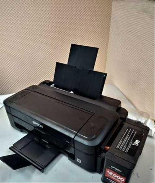 Как вставить бумагу в принтер epson l132