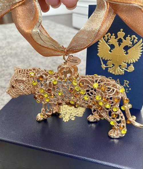 Елочная игрушка «Faberge/Tsar Тигр»