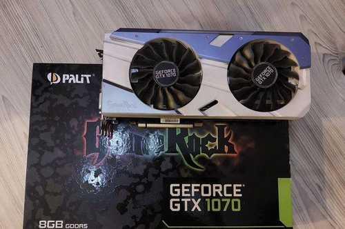 Продам видеокарту GTX 1070 8G