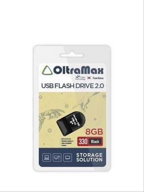 USB Flash 8GB Oltramax (330) черный