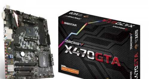 Материнская плата AM4 Biostar X470GTA Ver.5.x DDR4