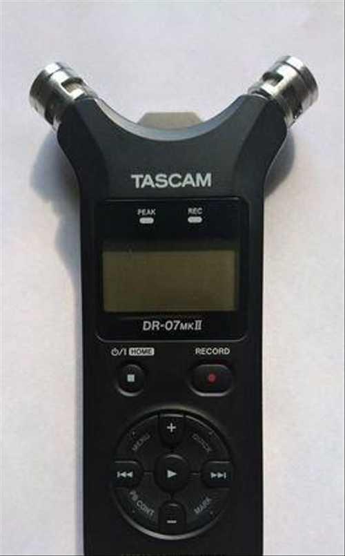 Диктофон профессиональный Tascam DR-07mk2