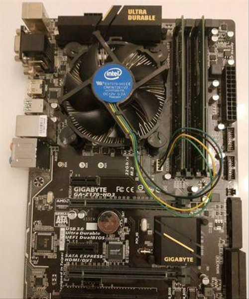 Pentium G4560 + Gigabyte Z170 LGA 1151 + 8GB DDR4