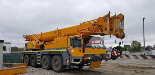 Стекло лобовое на кран liebherr LTM 1080.1