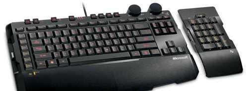 Клавиатура Microsoft SideWinder X6 Keyboard Black