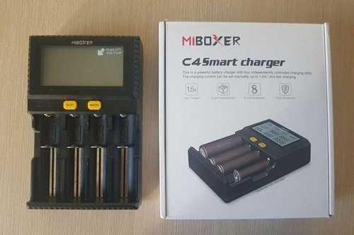 Зарядное устройство miboxer C4 для Li-ion, NiMH
