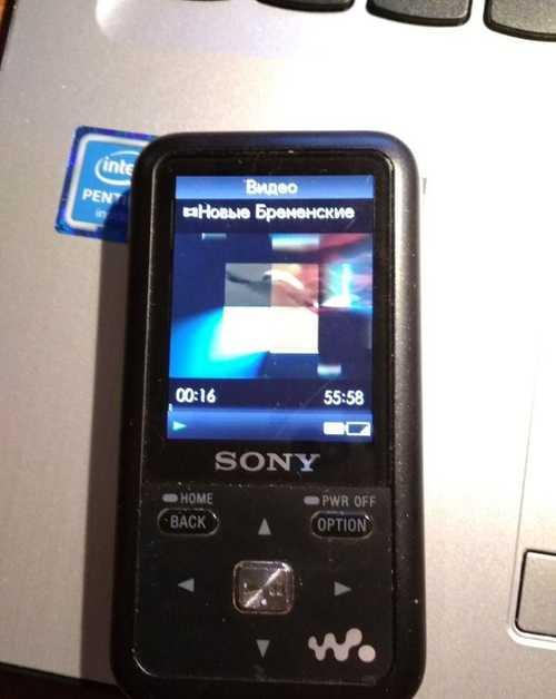 Мини аудио-видеоплеер Sony Walkman NWZ-S615F