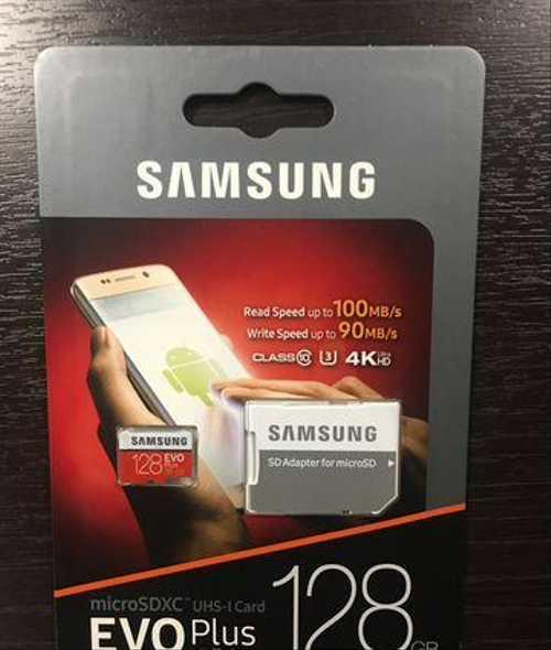 Samsung MICROSDXC EVO Plus 128gb. Микро CD самсунг 128 ГД.