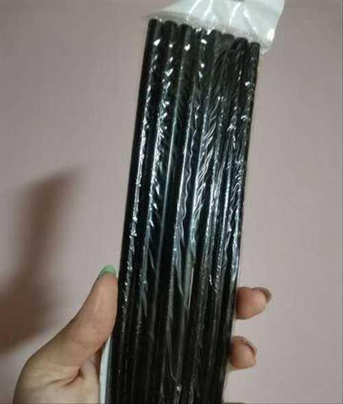 Клеевые стержни 7 мм черные