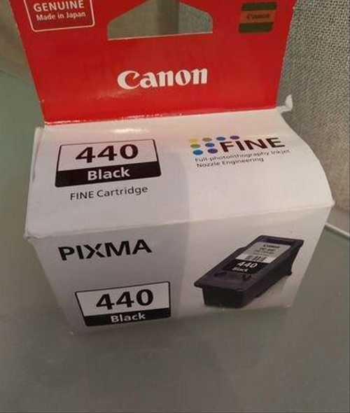Картридж Canon Pixma Black 440