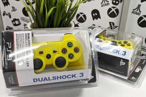Геймпад Dualshock3 (PS3) Желтый NeW