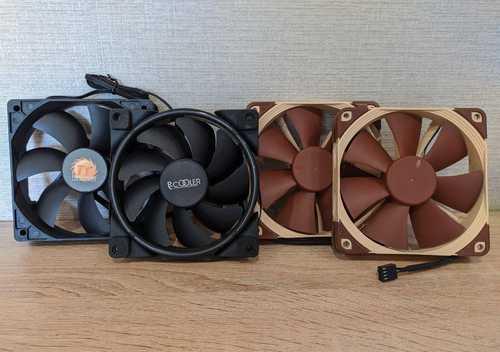 Вентиляторы 120мм. Noctua, PCCooler, Thermatake
