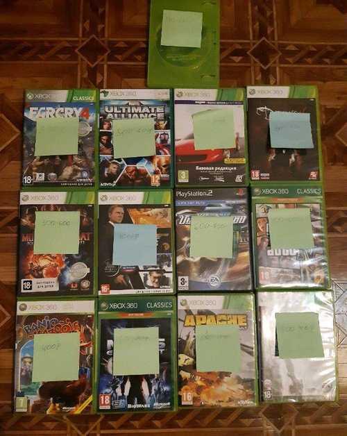 Лицензионные игры для Xbox360
