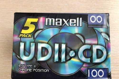 Аудиокассета Maxell udii 100 (type II)