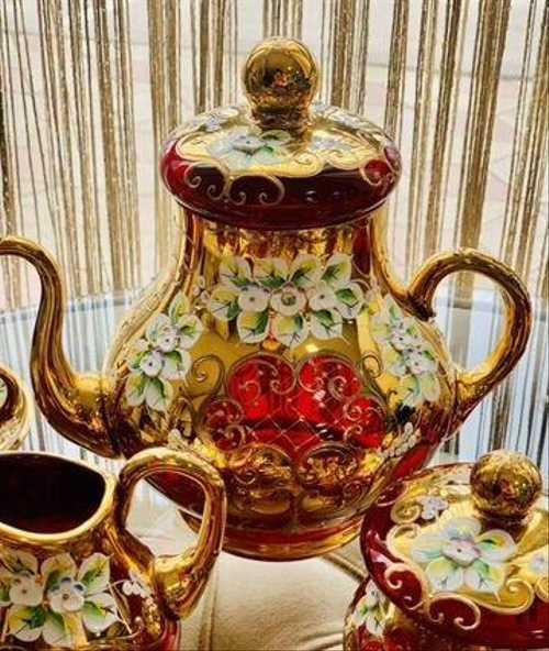 Чайный сервиз Богемия смальта