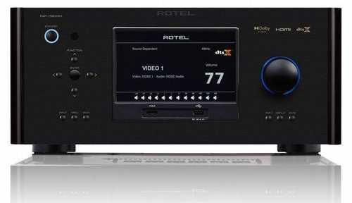 AV ресиверы Rotel RAP-1580 MkII Black