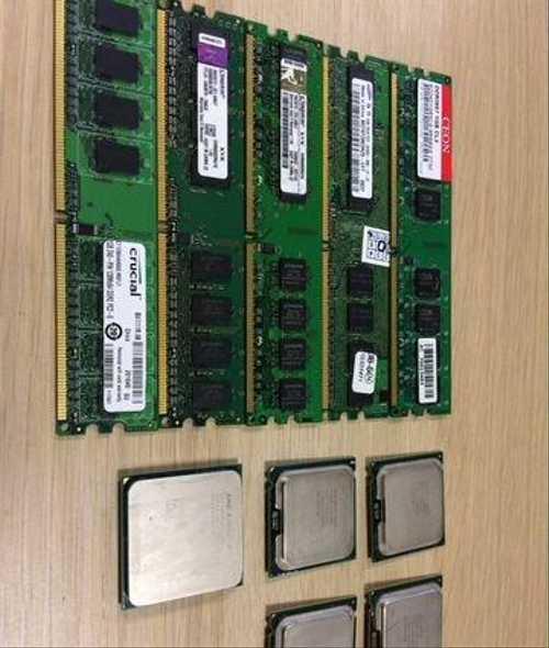 Процессоры S775 и память DDR2