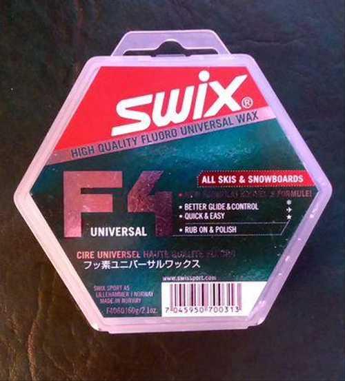 Swix Мазь скольжения универсальная F4, 60 г