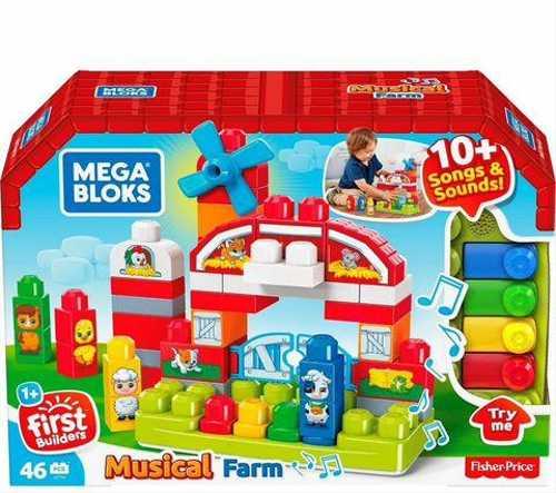 Конструктор Mega Bloks "Музыкальная ферма"