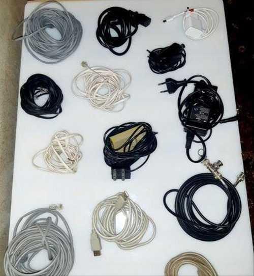 Провода, шнуры, кабели. Цена за всё